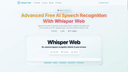 Whisper Web-Speech to Text Software | Lion AI Box